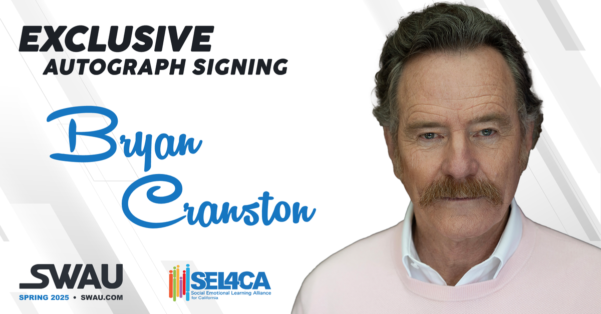 Presenting an Exclusive Autograph Signing with Bryan Cranston! | SWAU