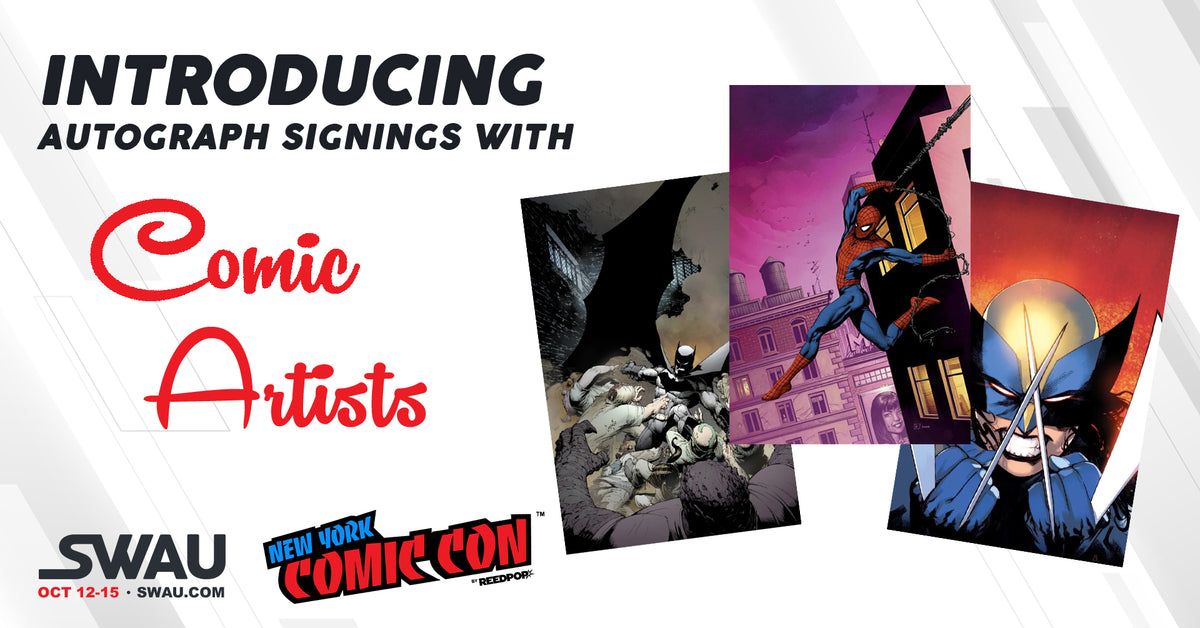 THIRTEEN Comic Artists to Sign for SWAU! | SWAU