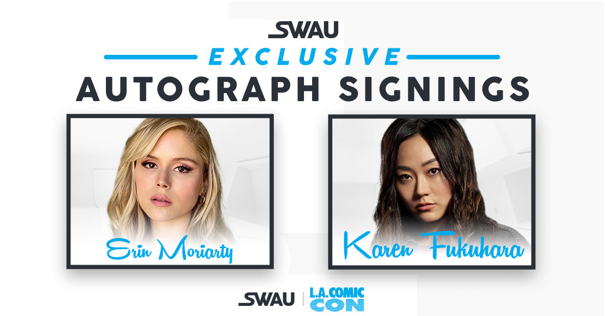 Erin Moriarty & Karen Fukuhara to Sign for SWAU! | SWAU