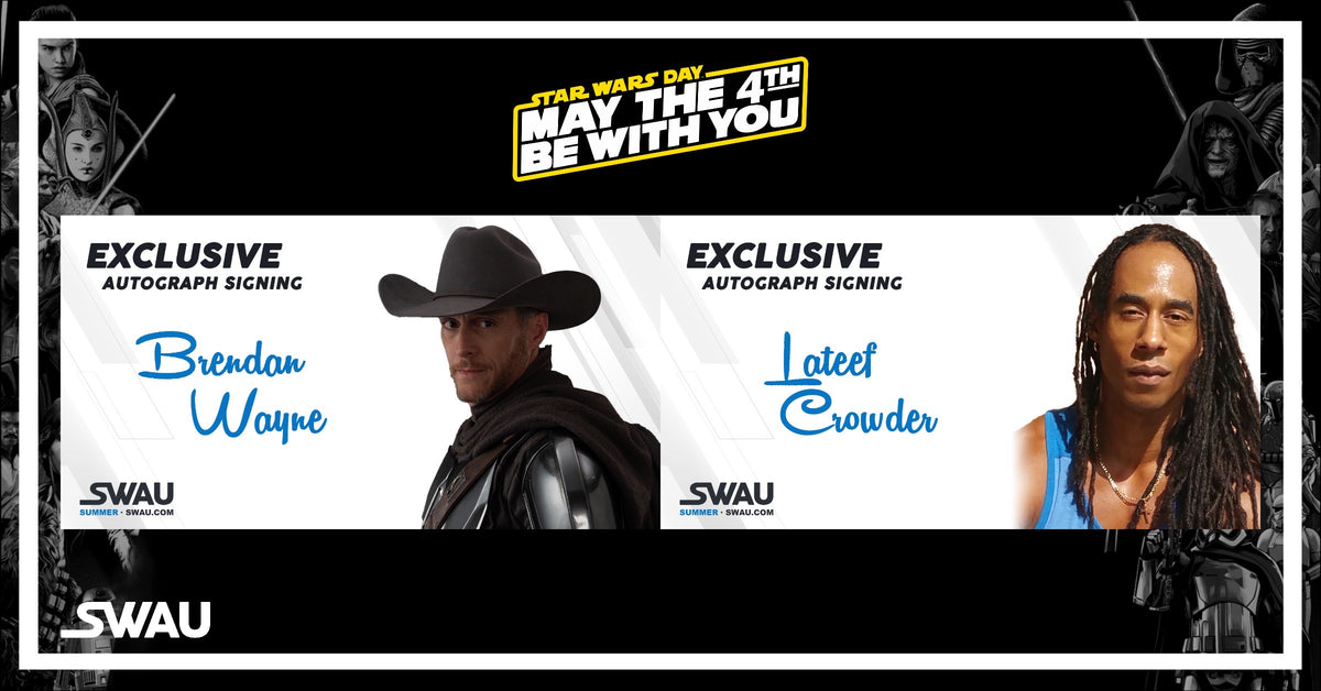 Din Djarin Super Duo to Sign for SWAU! | SWAU