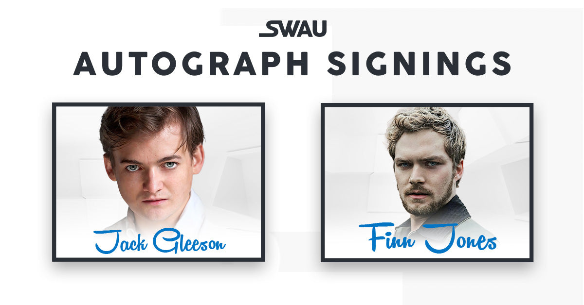 Jack Gleeson & Finn Jones to Sign for SWAU! | SWAU