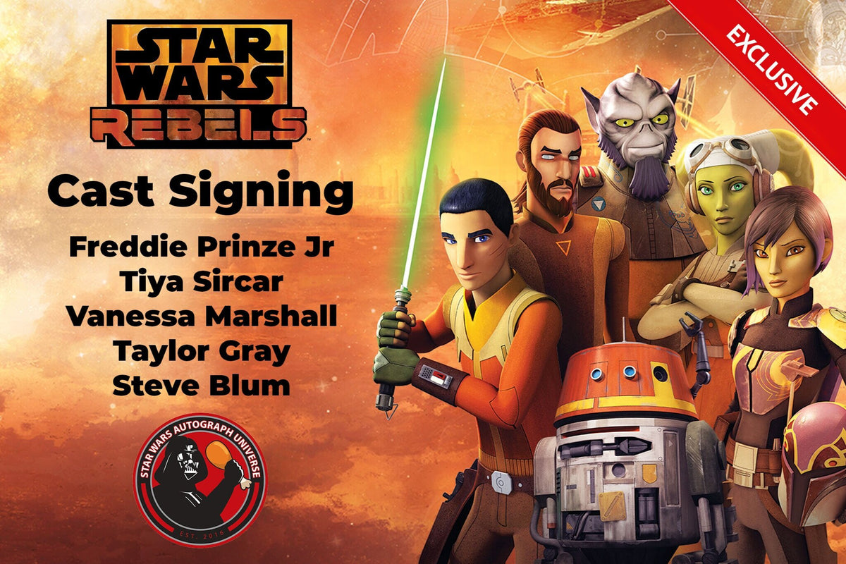 Exclusive Rebels Cast Signing is LIVE! | SWAU