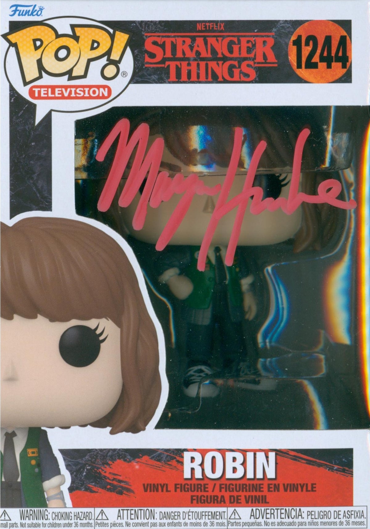 Maya Hawke Signed Funko POP! - SWAU Authenticated | SWAU