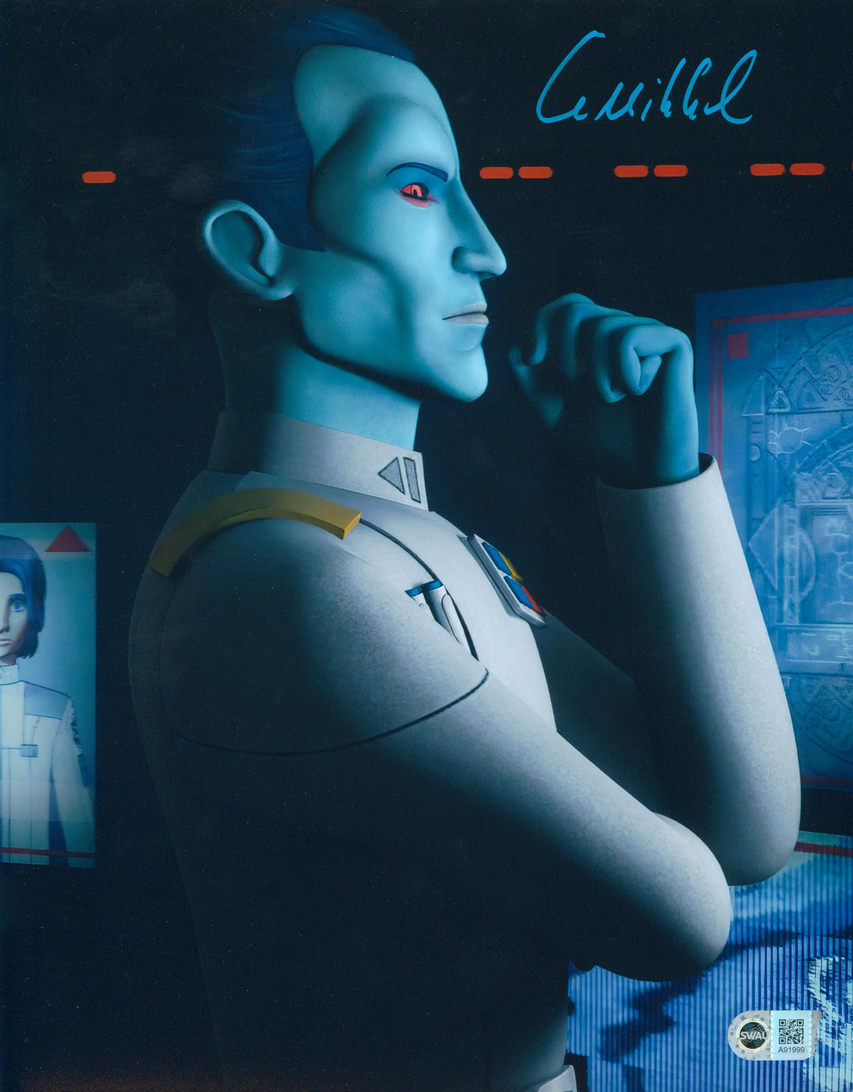 Lars Mikkelsen Signed 11x14 Photo - SWAU Authenticated | SWAU