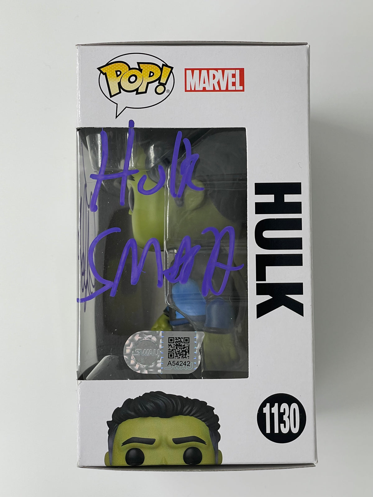 Mark Ruffalo Signed Funko POP! - SWAU Authenticated | SWAU