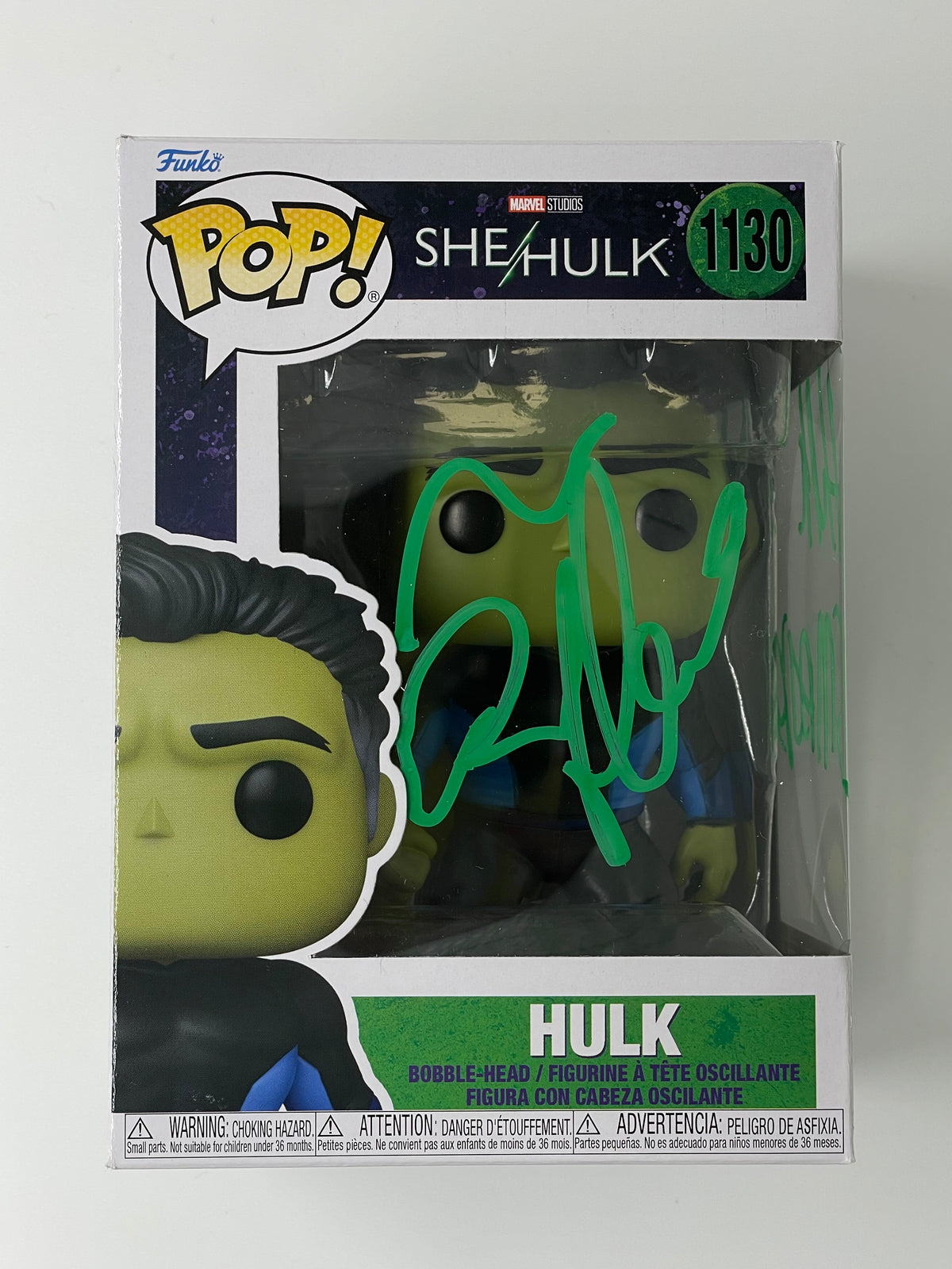 Mark Ruffalo Signed Funko POP! - SWAU Authenticated | SWAU